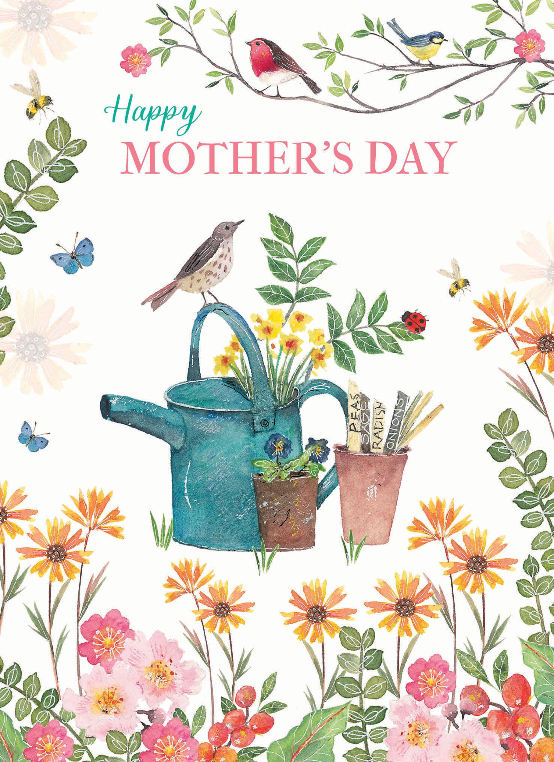 Mother's Day Card - Watering Can – Otter House