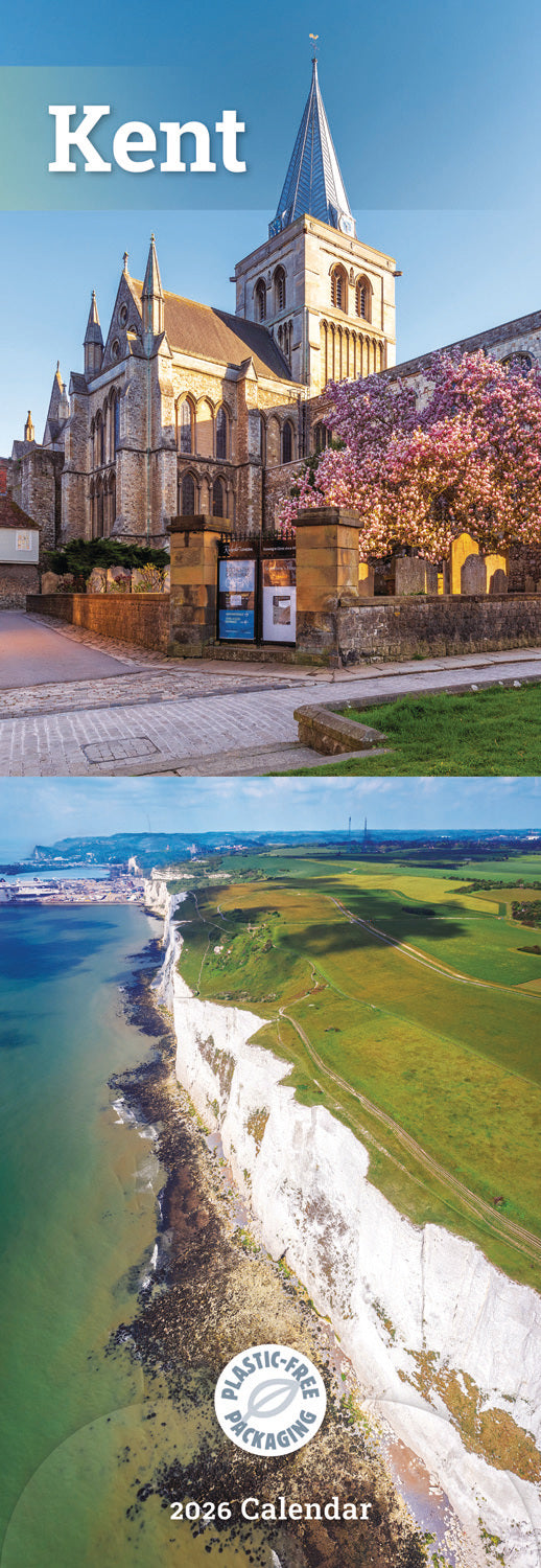 Kent Slim Calendar 2026 – Otter House