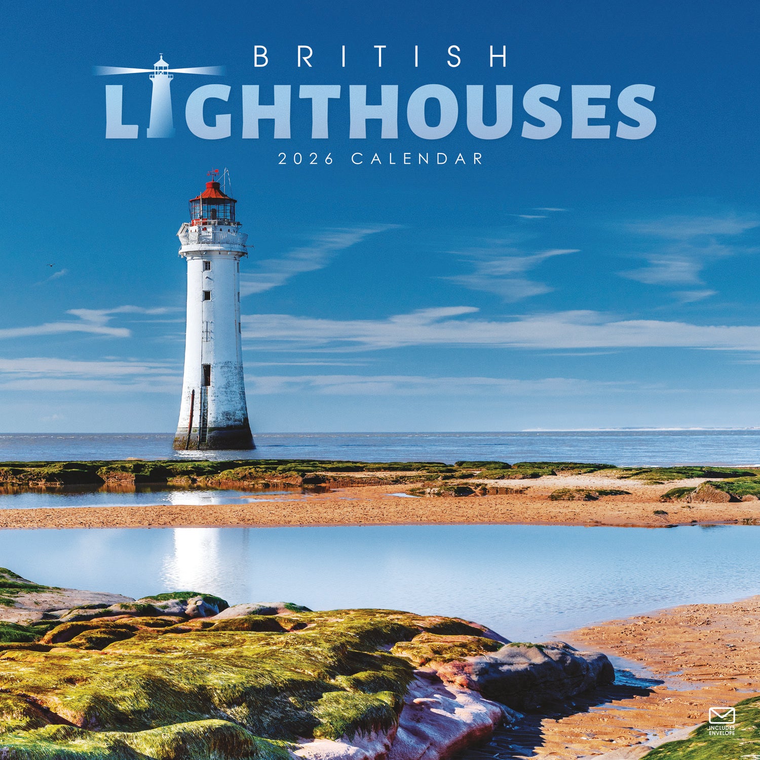 British Lighthouses Wall Calendar 2026 – Otter House
