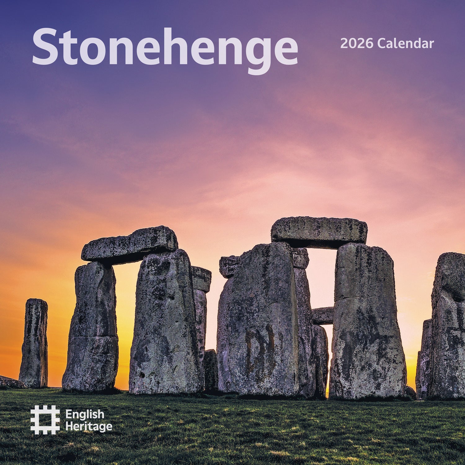 English Heritage Stonehenge Wall Calendar 2026 – Otter House