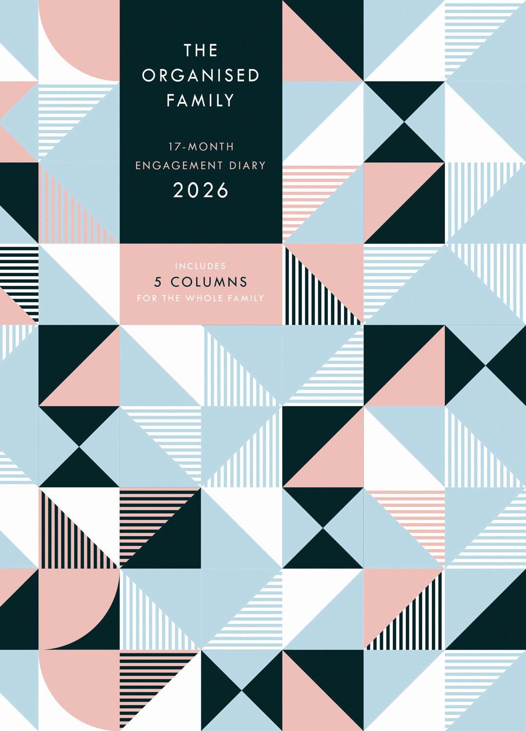 Organised Family (Geometric) Planner A5 Wiro Diary 2026 – Otter House