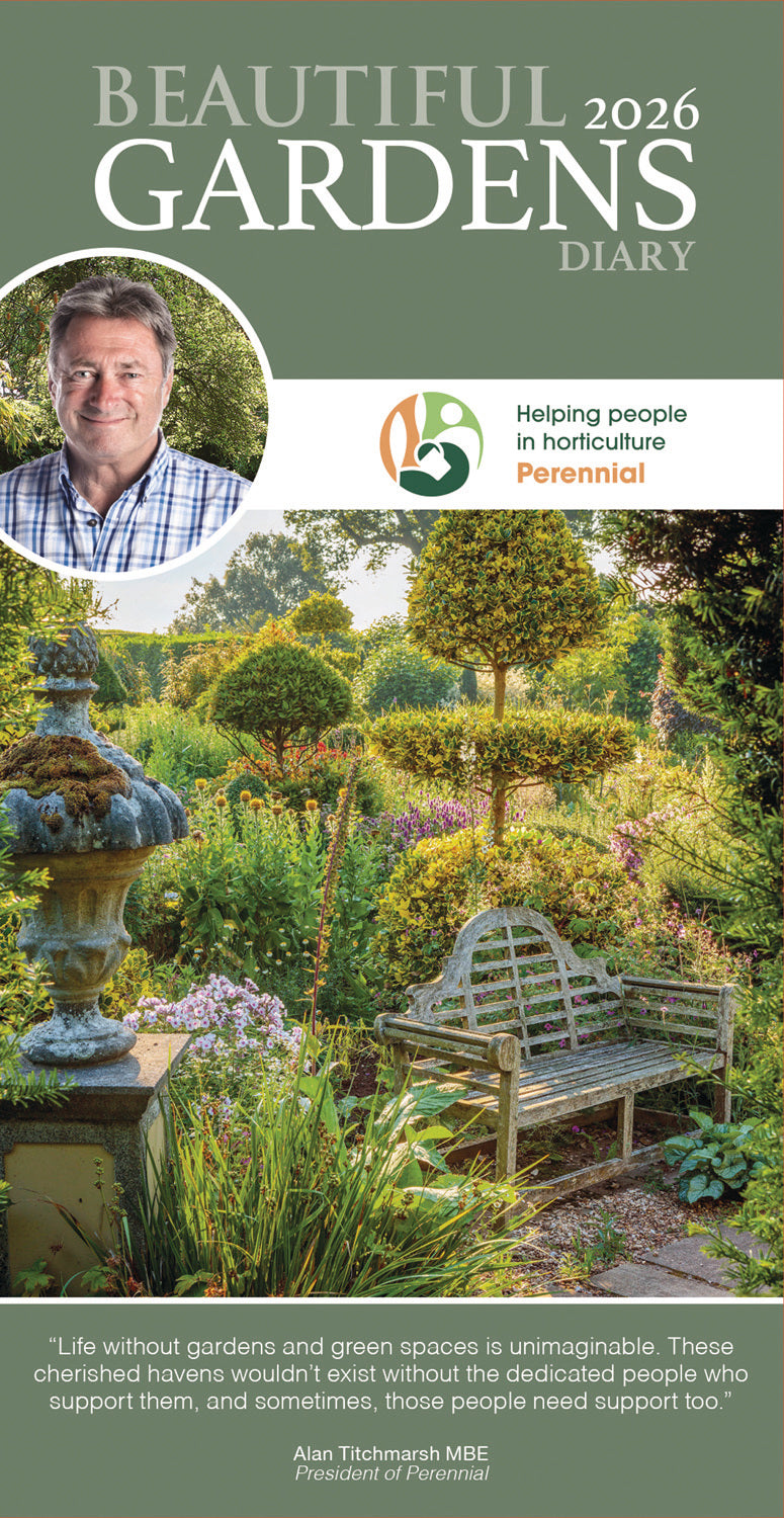Beautiful Gardens, Alan Titchmarsh Slim Diary 2026 – Otter House