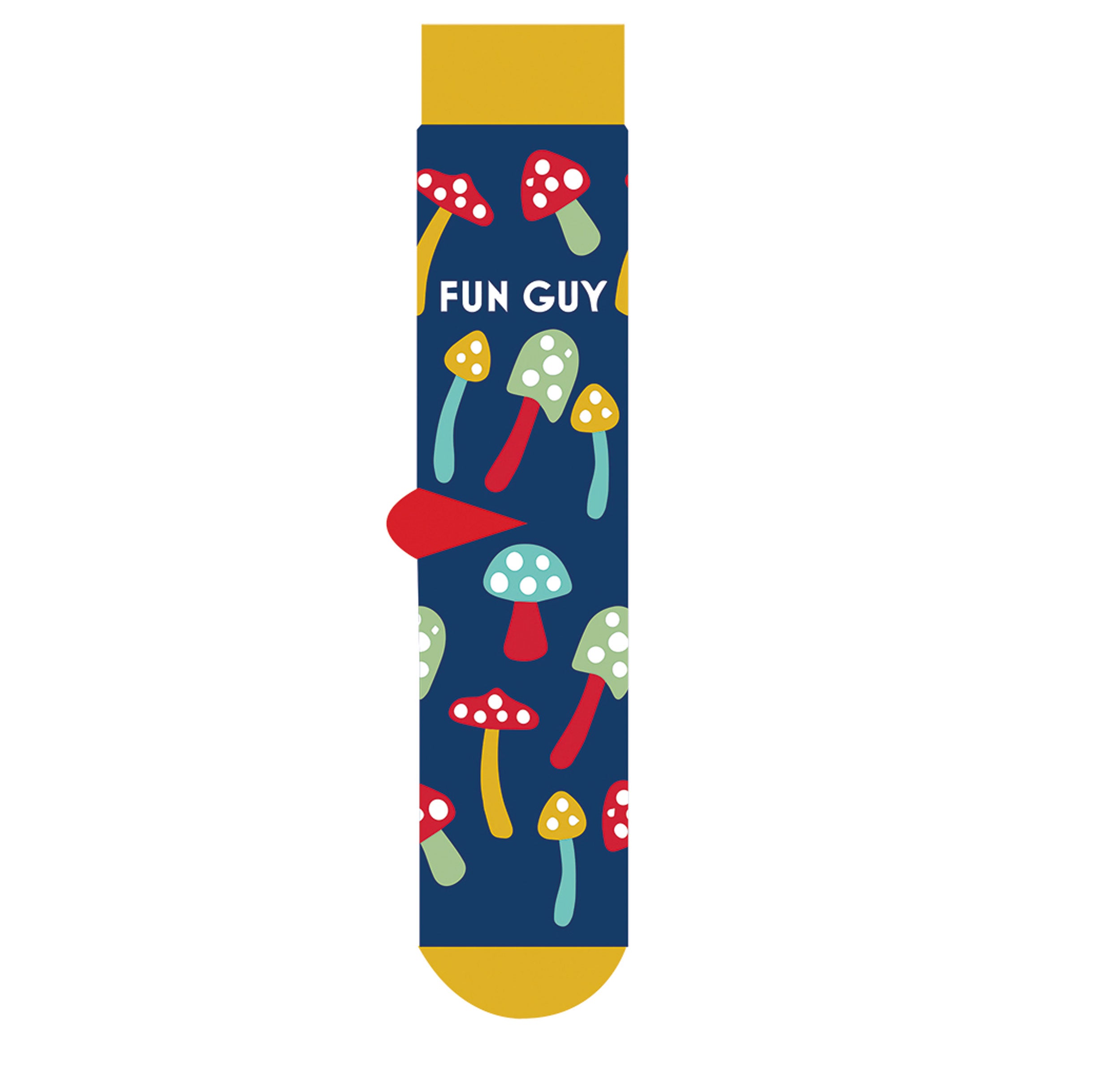 Socks - Fday - Fun-guy Pattern (1 Pair) – Otter House