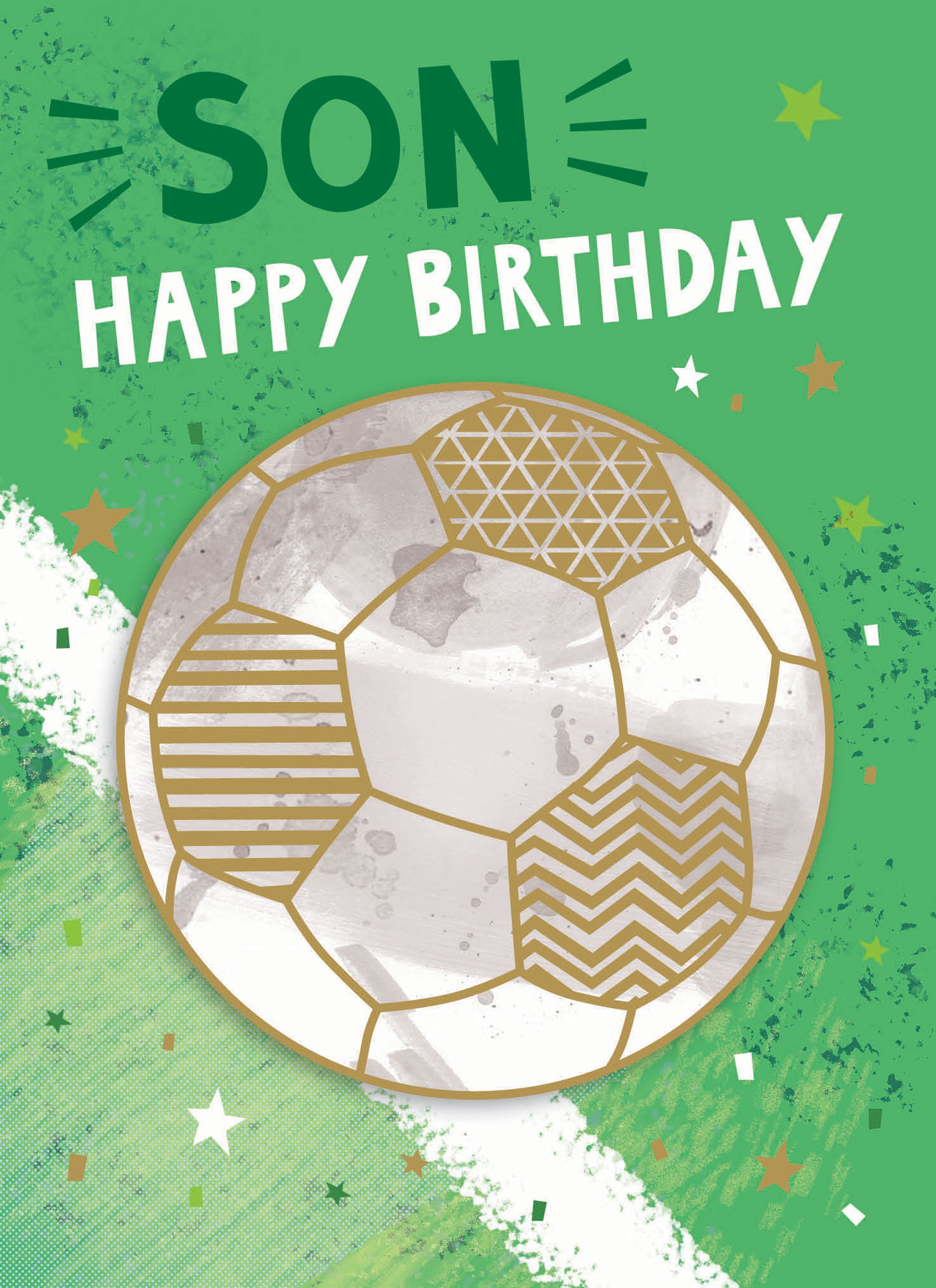 Family Circle Card - Son - Football – Otter House